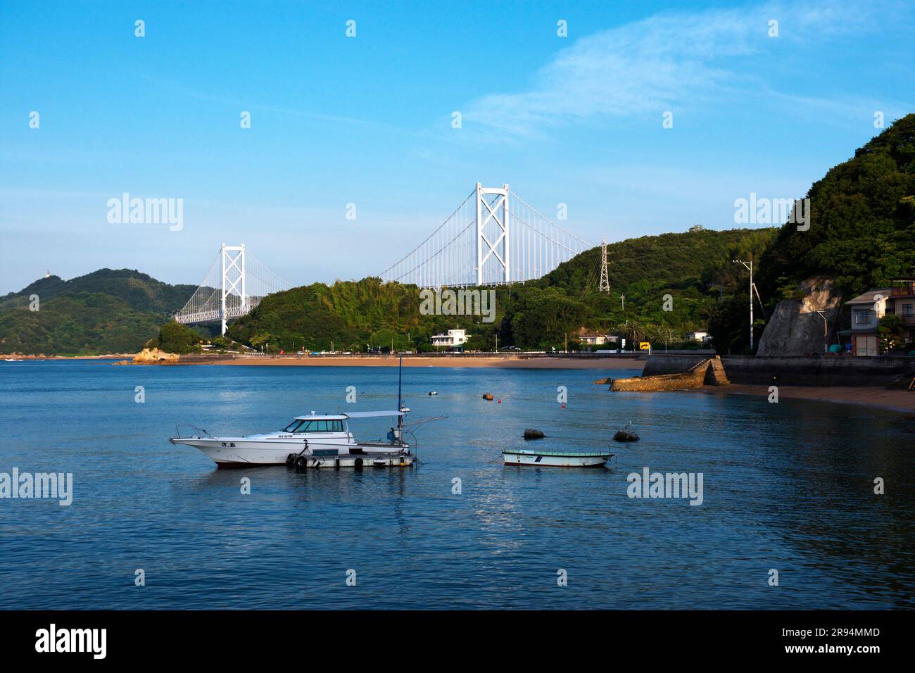 Innoshima Bridge and Innoshima Island Stock Photo - Alamy