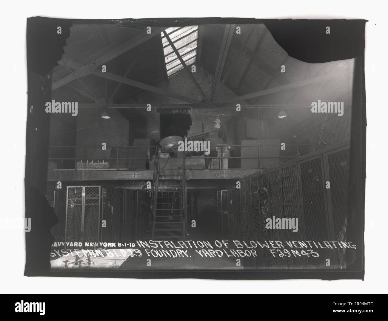 Installation of Blower Ventilating System in Building Number 29 Foundry ...