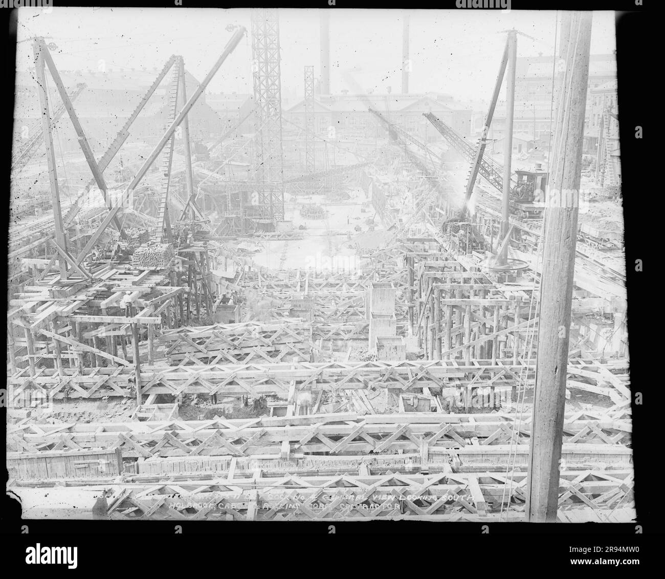 Dry Dock Number 4, General View, Looking South, The Holbrook Cabot and ...
