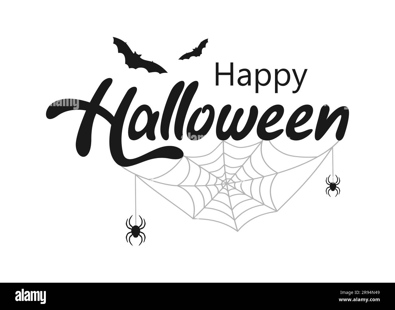 Happy Halloween Spider Web