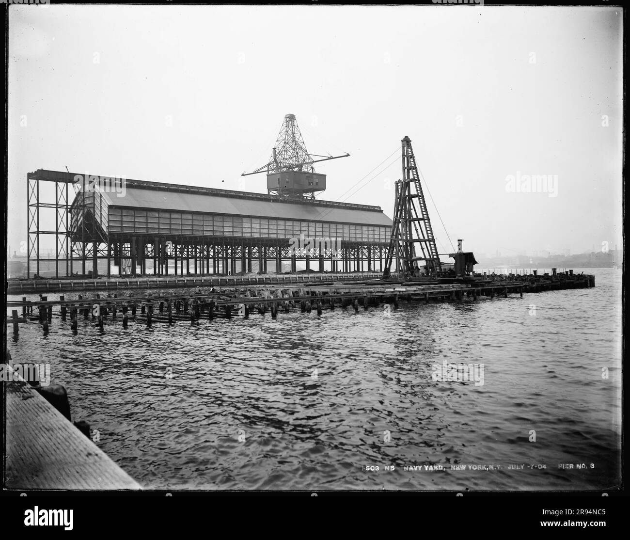 Navy pier history Black and White Stock Photos & Images - Alamy