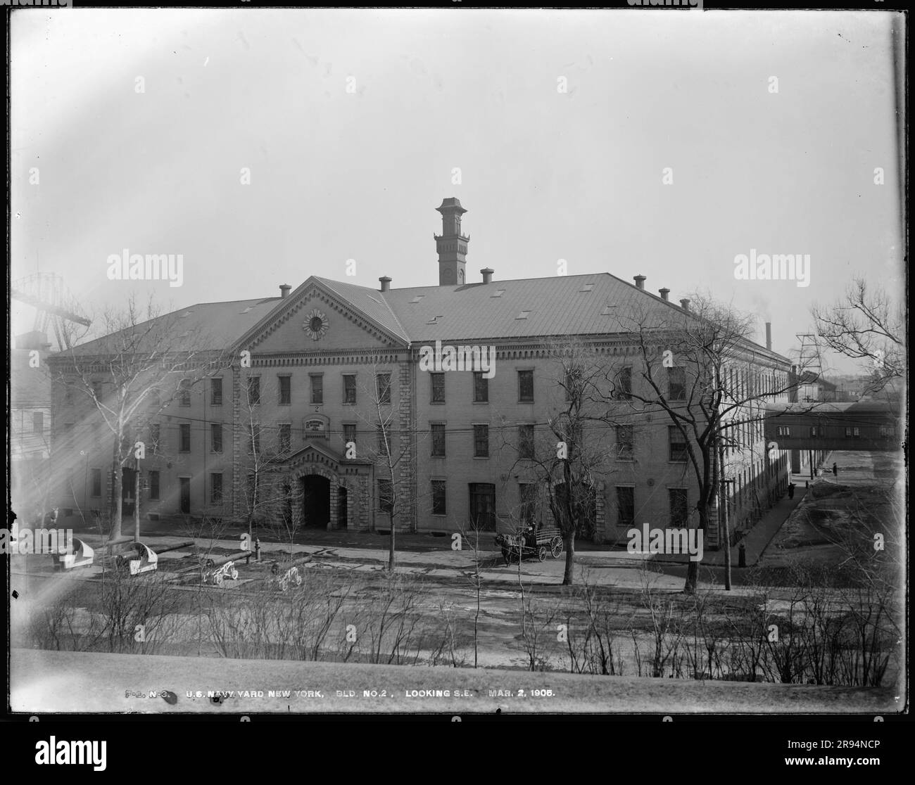 Building Number 2, Looking Southeast. Glass Plate Negatives of the ...