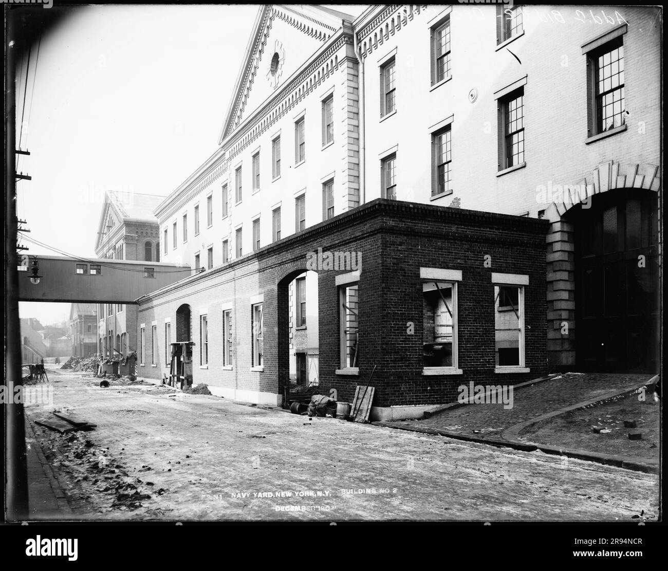 Building Number 2. Glass Plate Negatives of the Construction and Repair ...