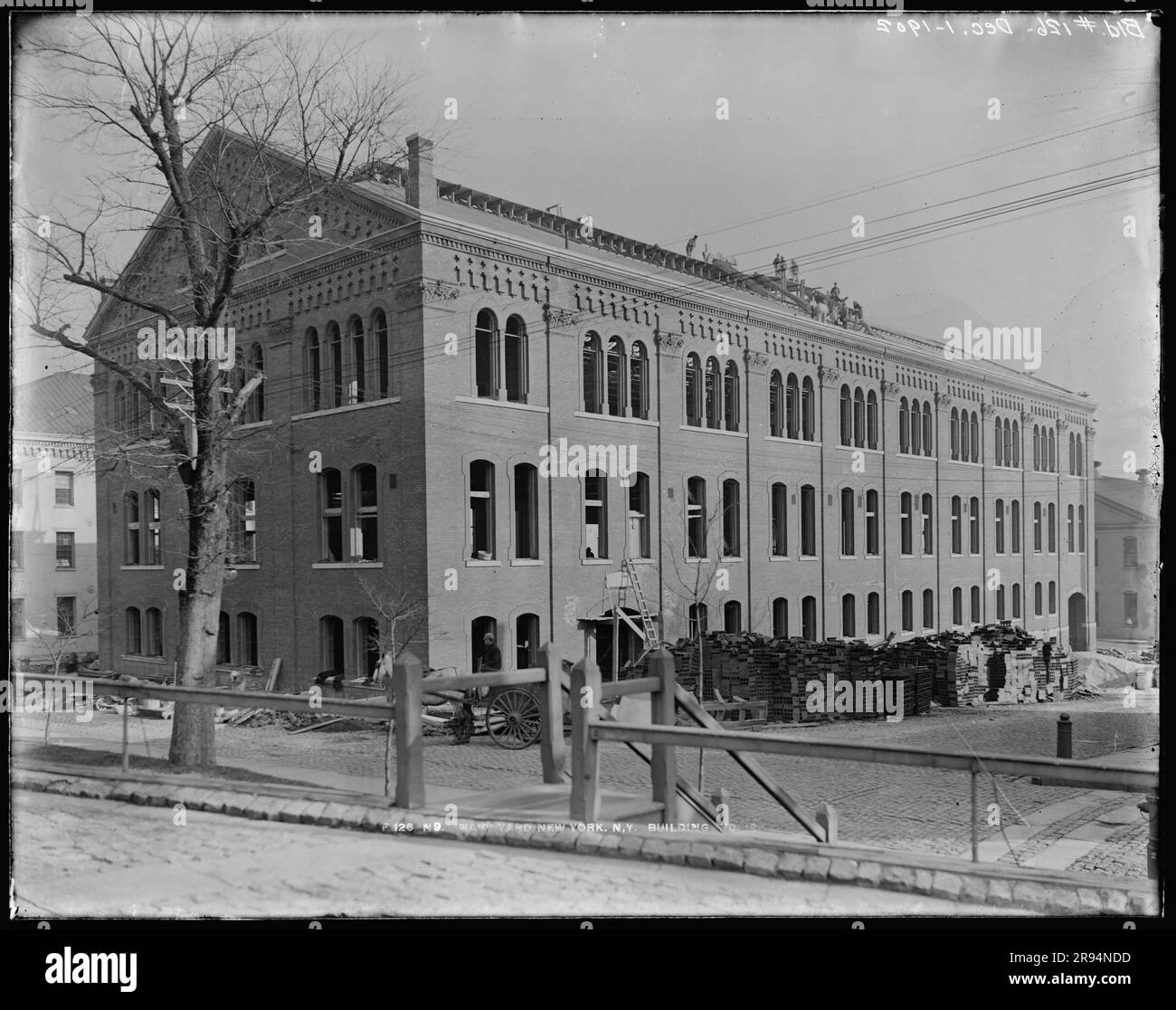 Building Number 126. Glass Plate Negatives of the Construction and ...