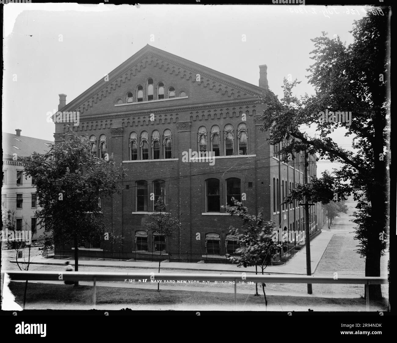 Building Number 126. Glass Plate Negatives of the Construction and ...