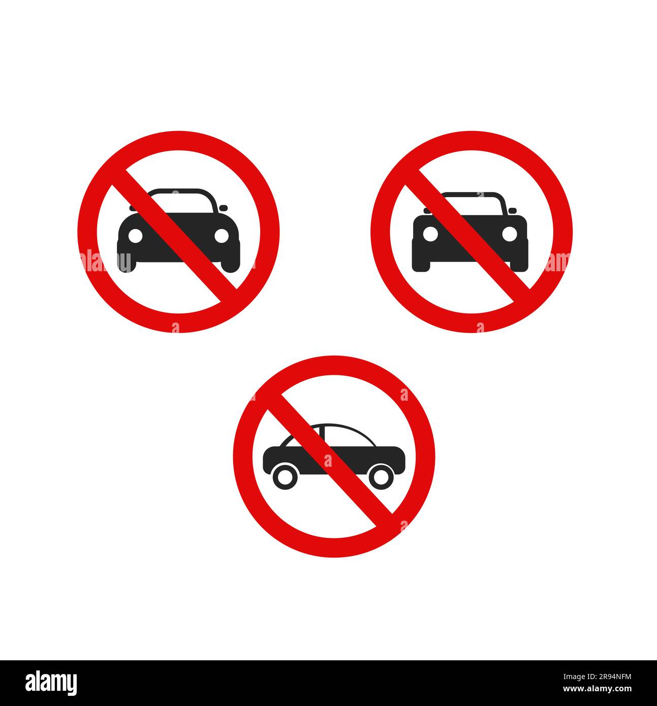 no car sign .no parking traffic sign . car prohibition sign . vector ... no car sign .no parking traffic sign . car prohibition sign . vector ...