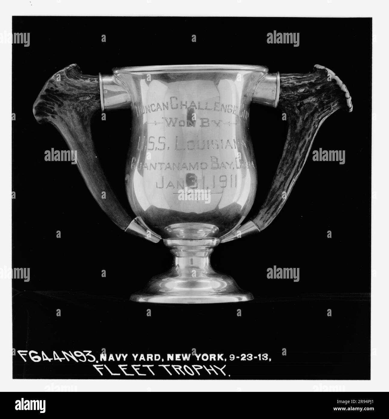 Fleet Trophy. Glass Plate Negatives of the Construction and Repair of ...