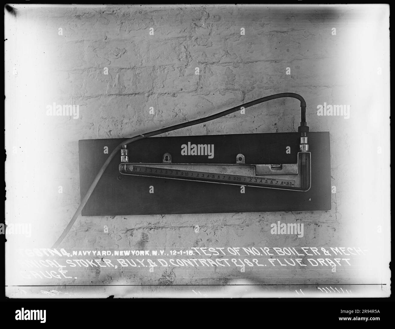 Test of Number 12 Boiler and Mechanical Stoker, Bureau of Yards and ...