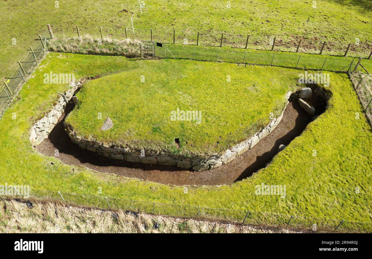 Tealing underground earth house souterrain built by Iron Age farm ...