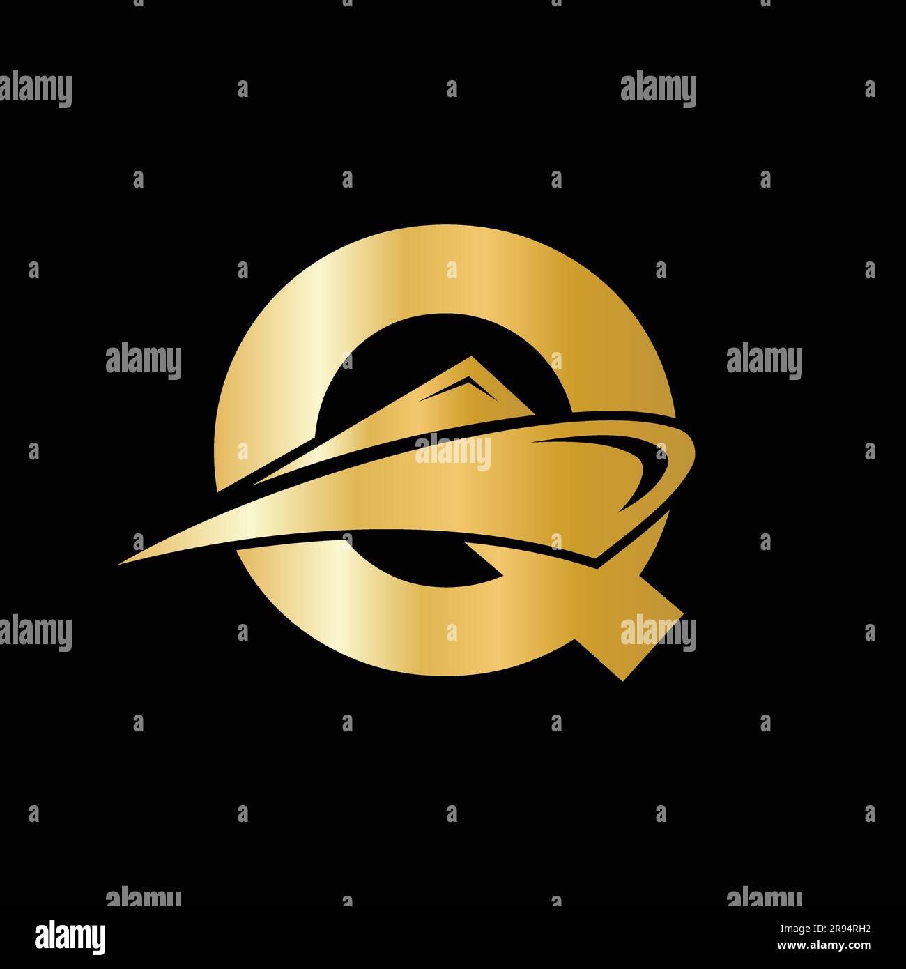 Letter q shipping container logo hi-res stock photography and images ...