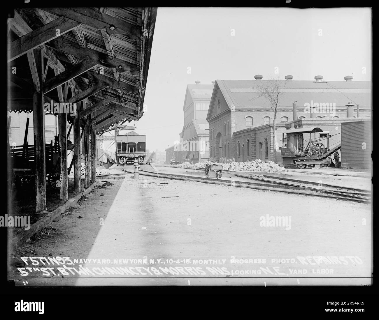 Monthly Progress Photo, Repairs to 5th Street Between Chauncey and ...