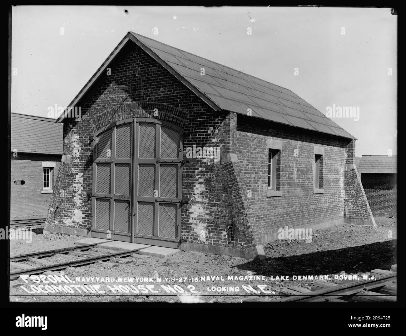 Naval Magazine, Lake Denmark, Dover, New Jersey, Locomotive House ...