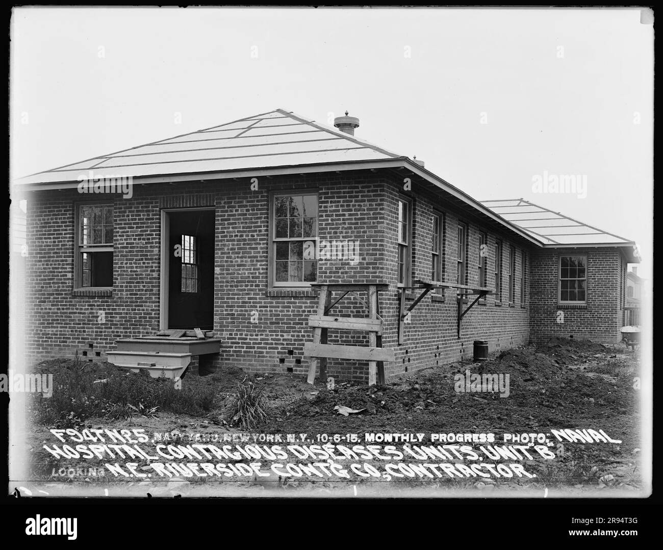 Monthly Progress Photo, Naval Hospital Contagious Diseases Units - Unit ...