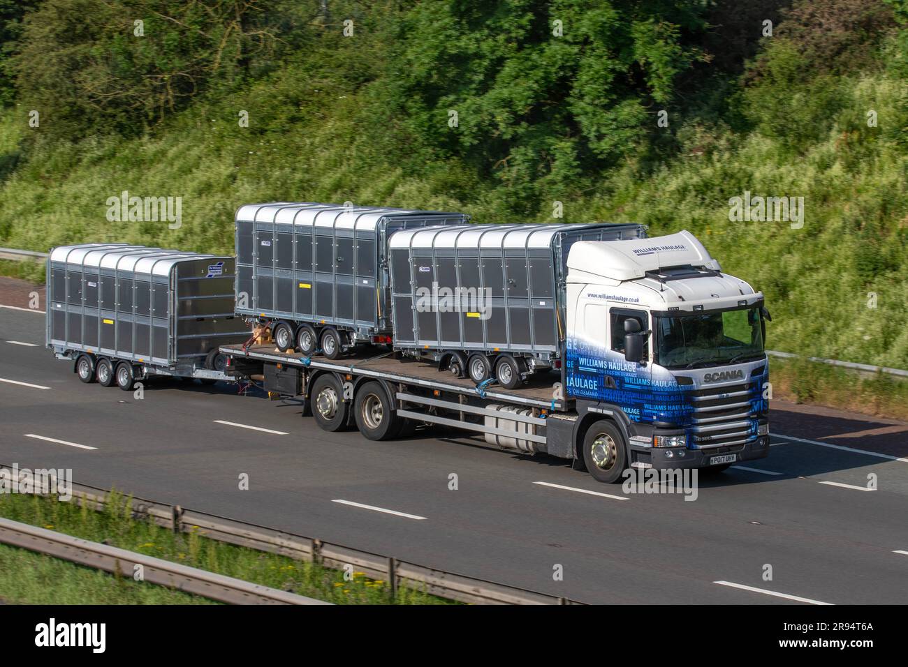 Ifor Williams New Tri-Axle livestock Cattle Trailers, towed and ...