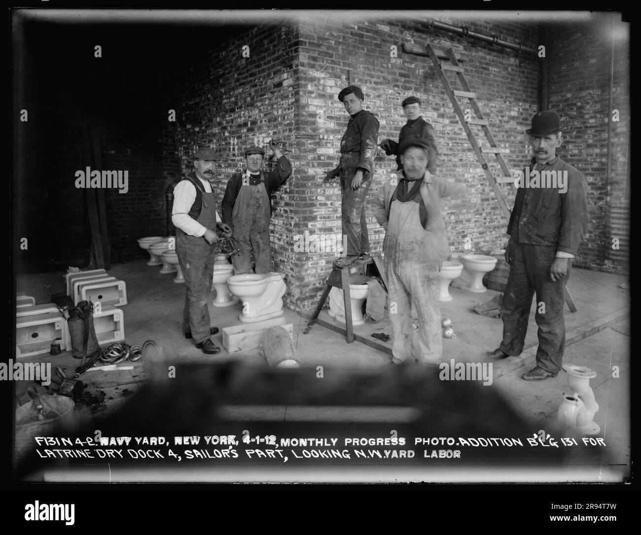 Monthly Progress Photo, Addition Building 131 for Latrine Dry Dock 4 ...