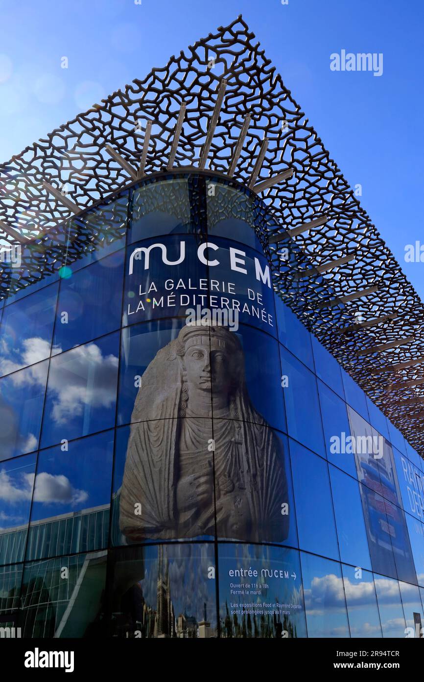 The MuCEM, Museum of European and Mediterranean Civilizations ...