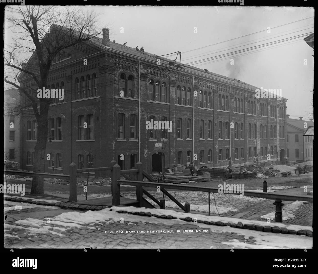 Building Number 126. Glass Plate Negatives of the Construction and ...