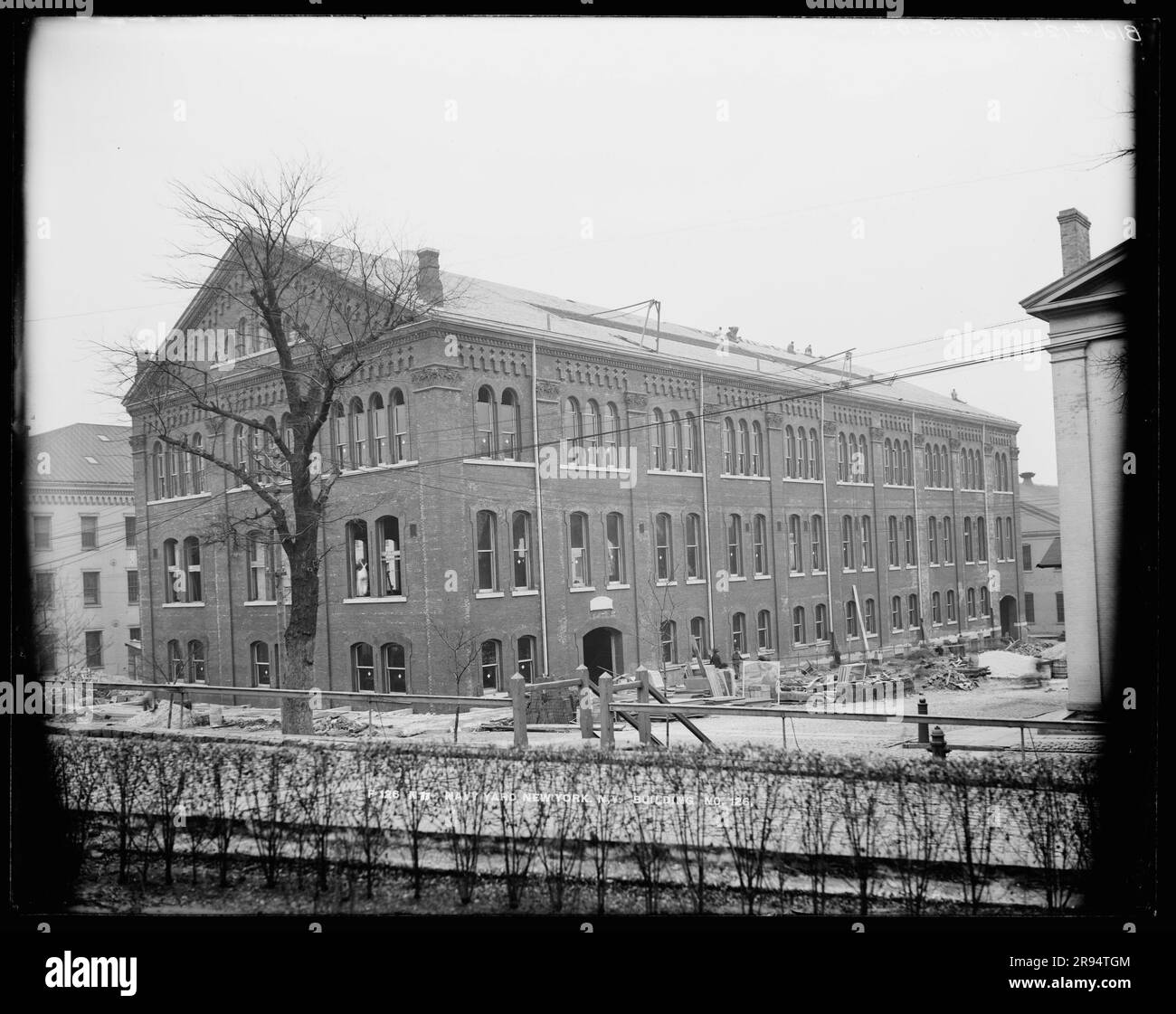 Building Number 126. Glass Plate Negatives of the Construction and ...