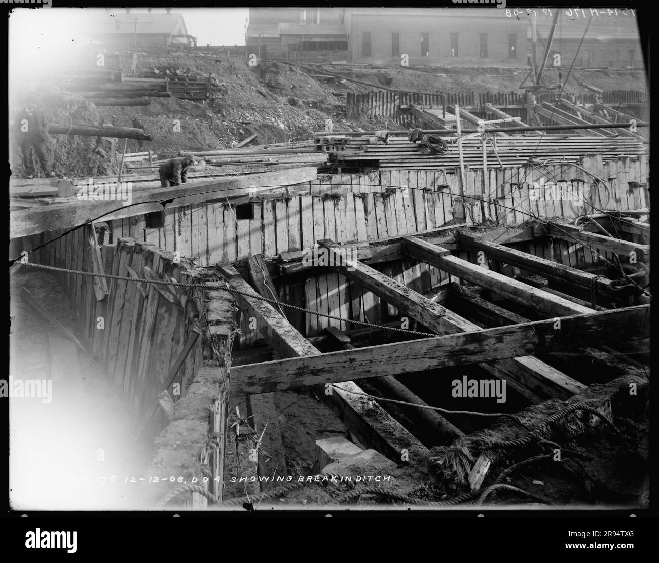 Dry ditch Black and White Stock Photos & Images - Alamy