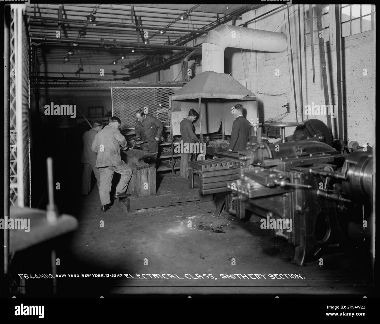 Electrical Class, Smithery Section. Glass Plate Negatives of the ...