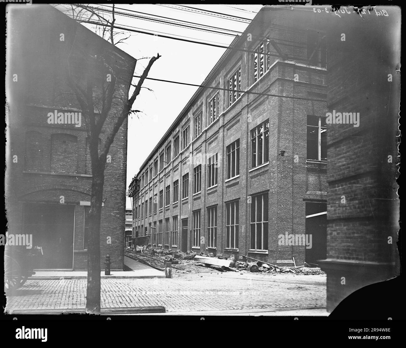 Building Number 127. Glass Plate Negatives of the Construction and ...