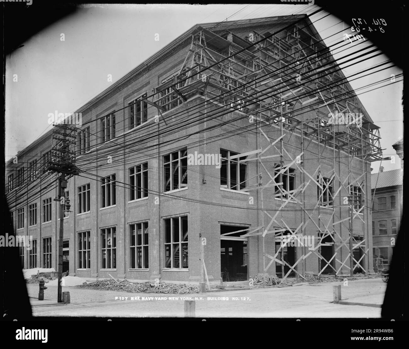 Building Number 127. Glass Plate Negatives of the Construction and ...