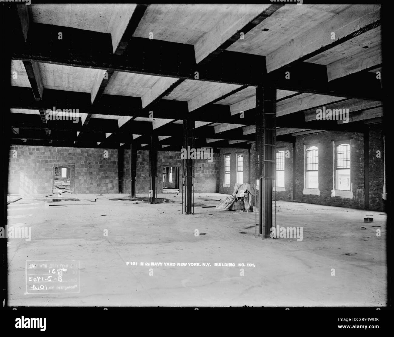 Building Number 131. Glass Plate Negatives of the Construction and ...