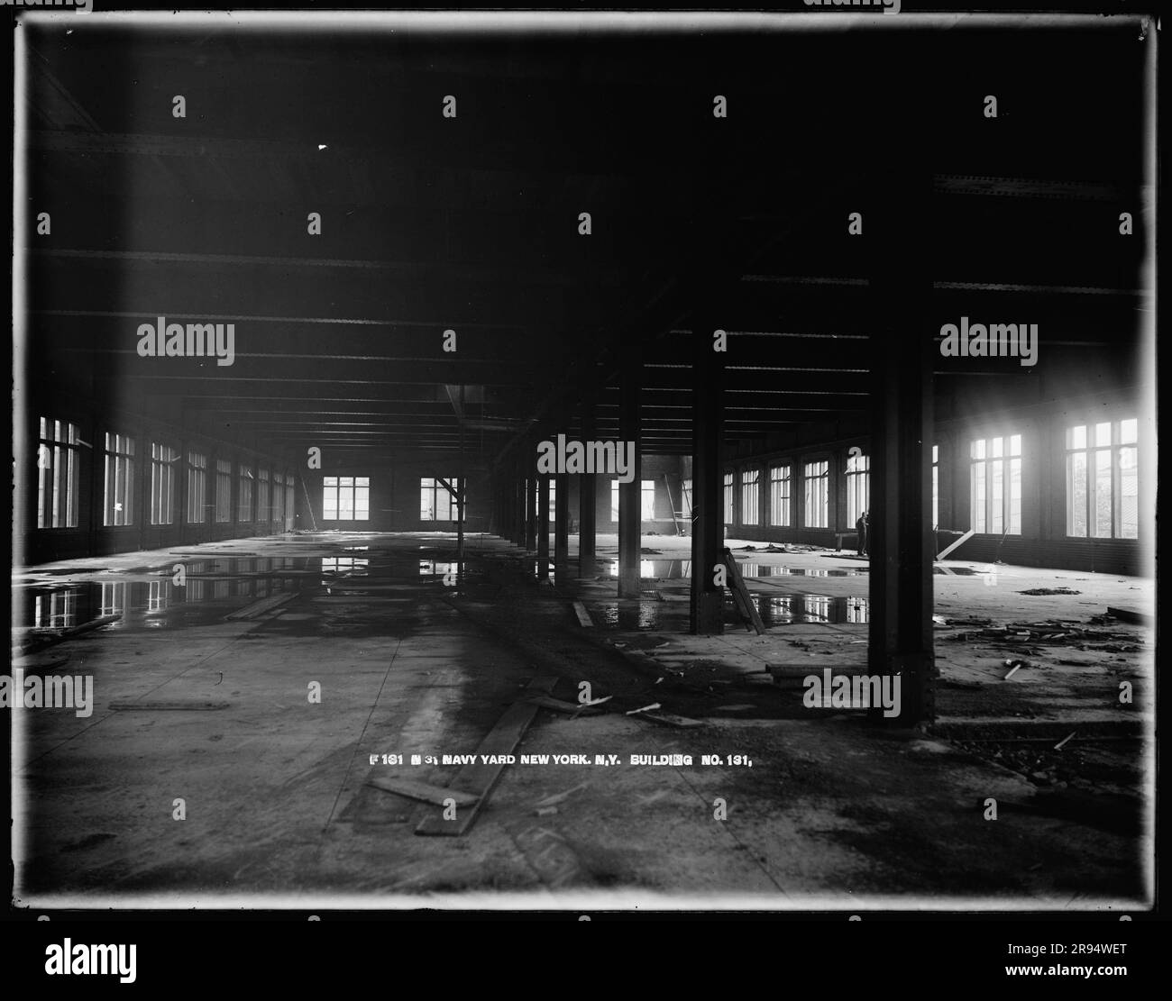 Building Number 131. Glass Plate Negatives of the Construction and ...