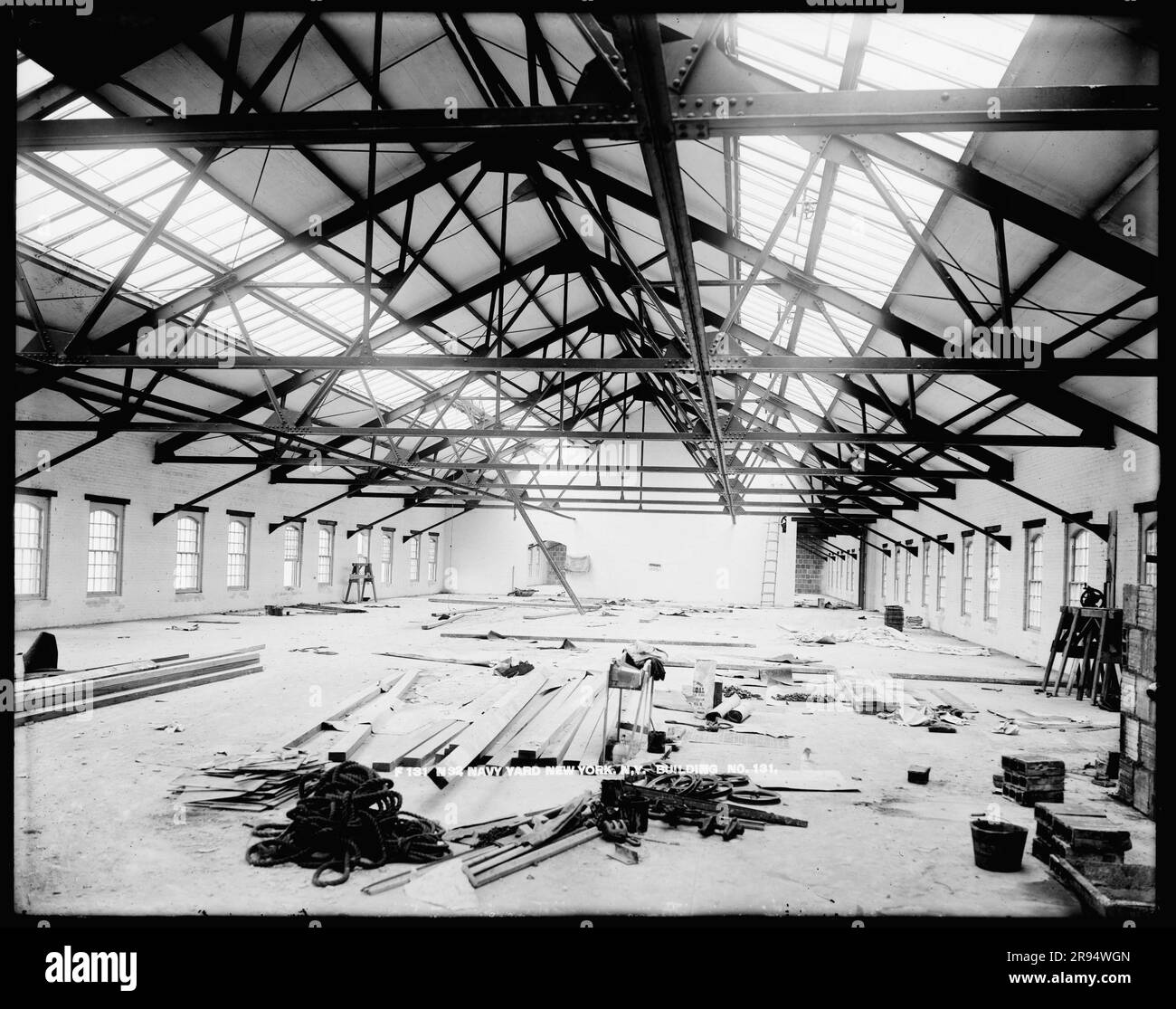 Building Number 131. Glass Plate Negatives of the Construction and ...