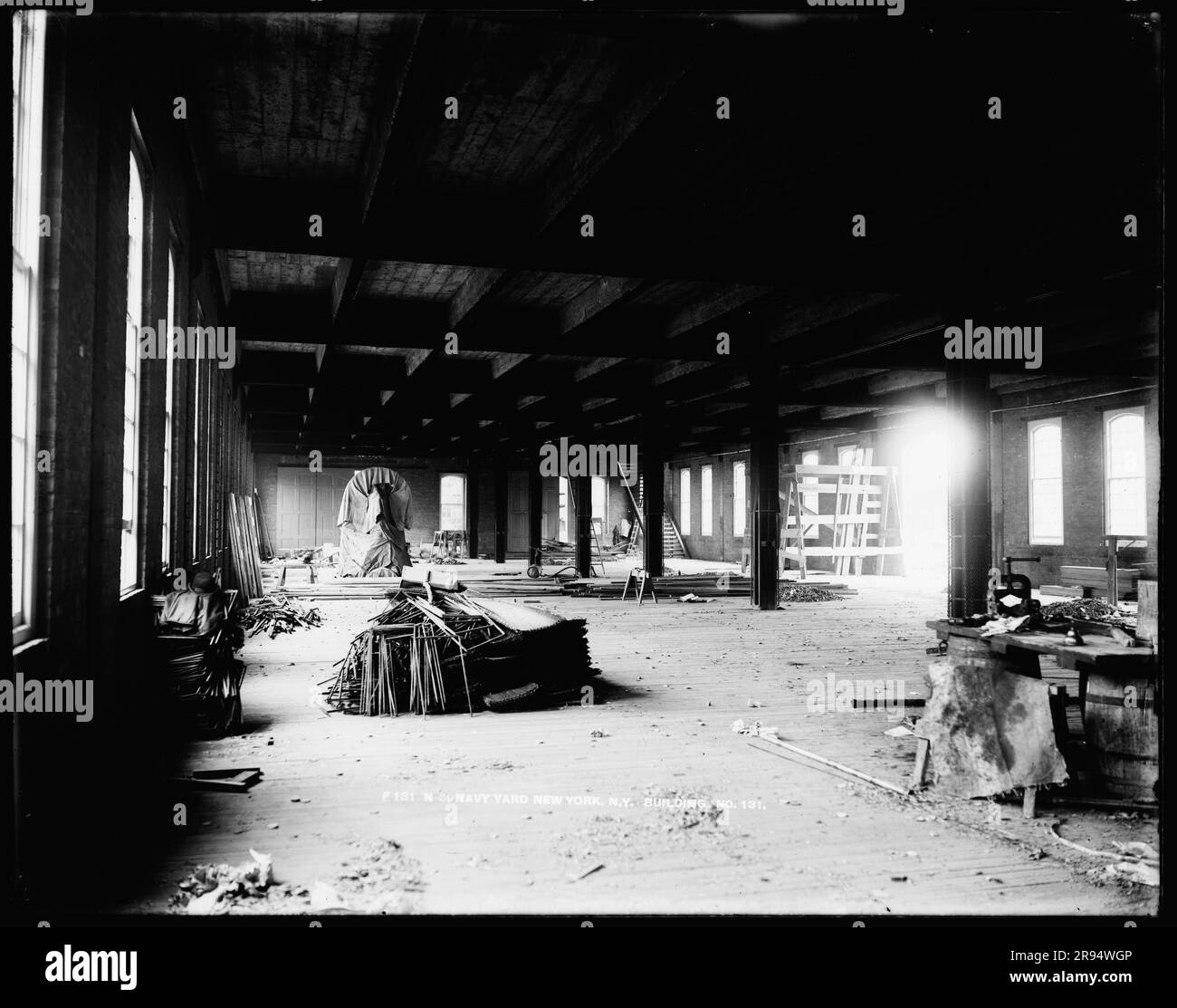 Building Number 131. Glass Plate Negatives of the Construction and ...