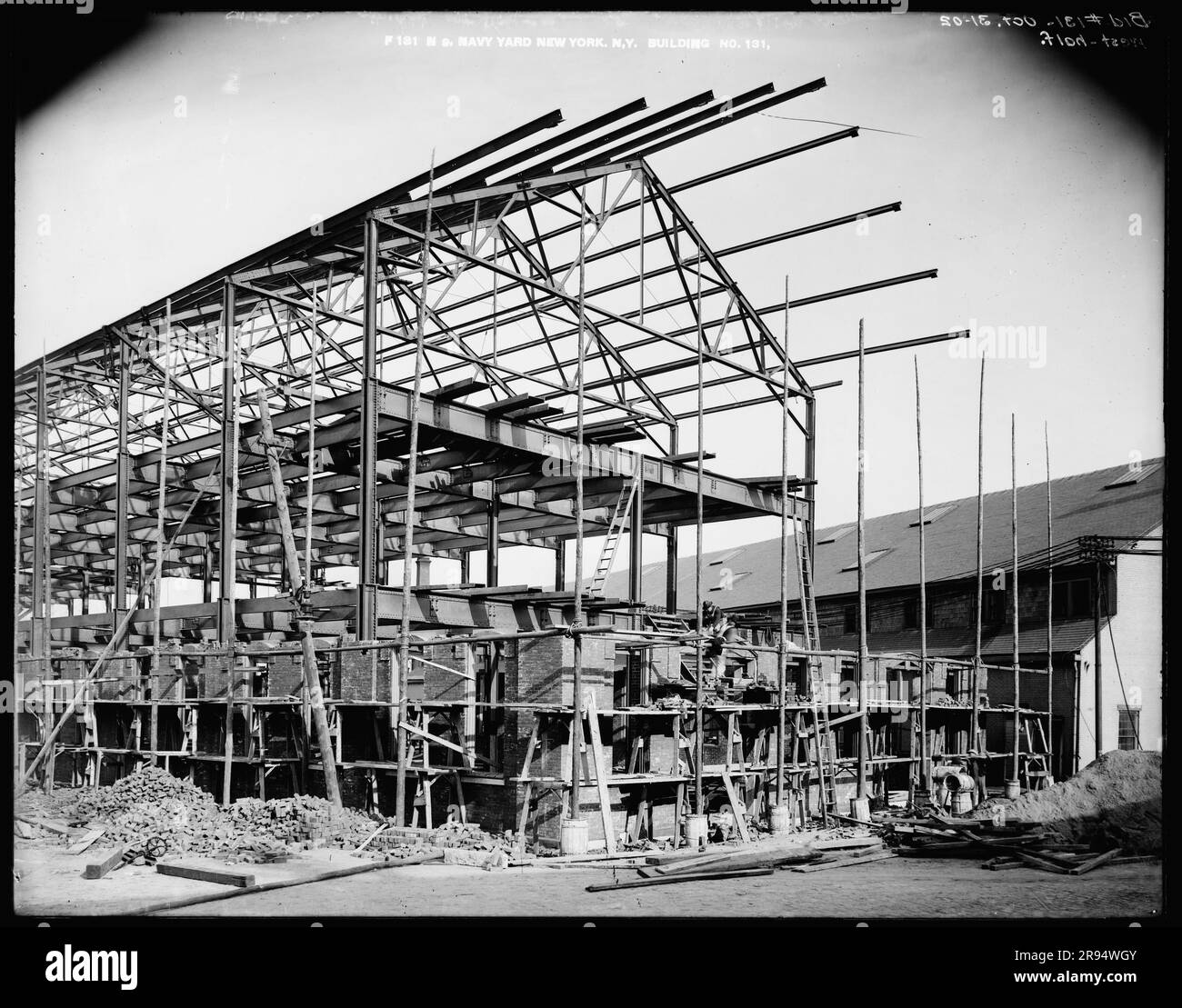 Building Number 131, West-Half. Glass Plate Negatives of the ...