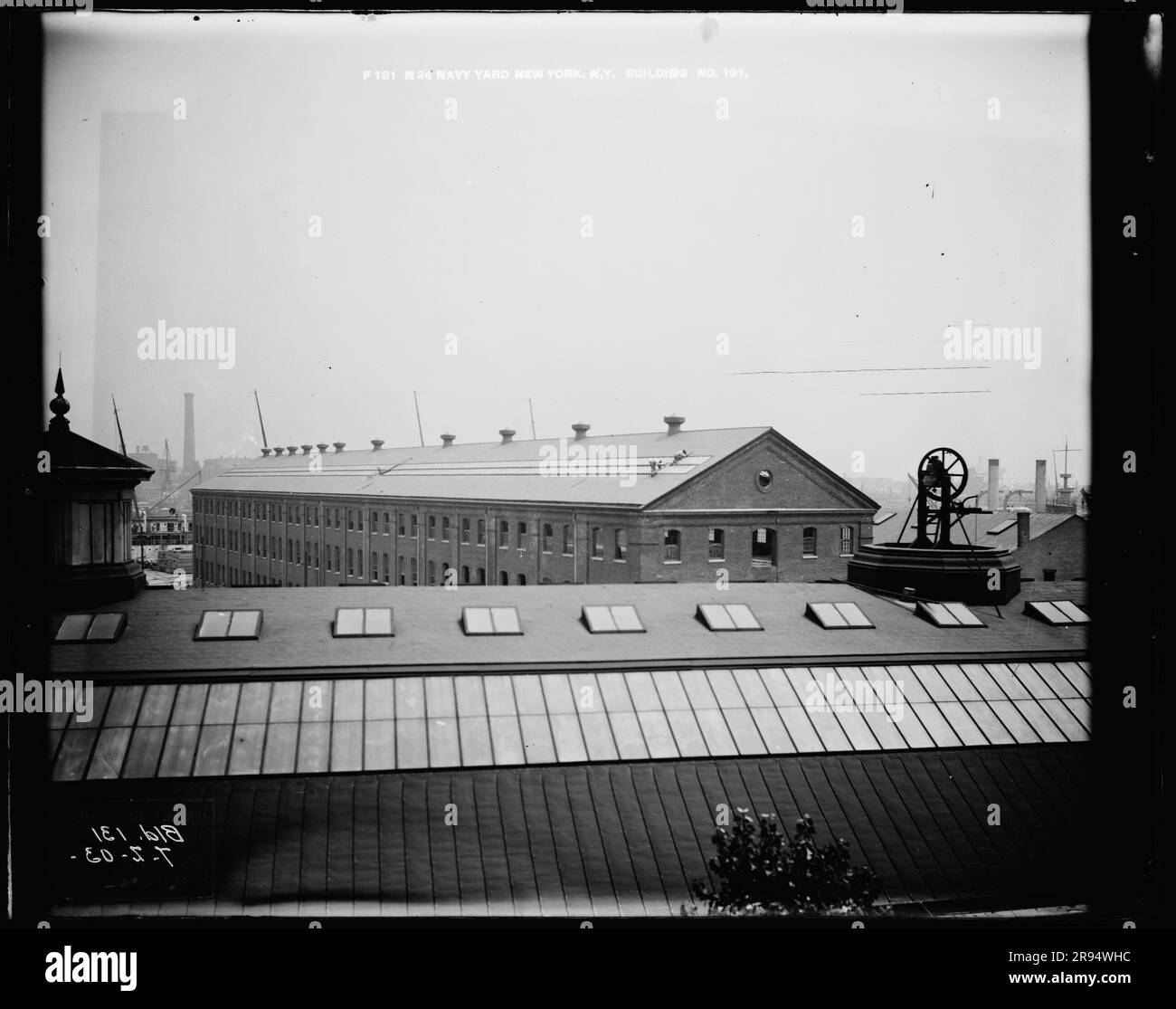Building Number 131. Glass Plate Negatives of the Construction and ...