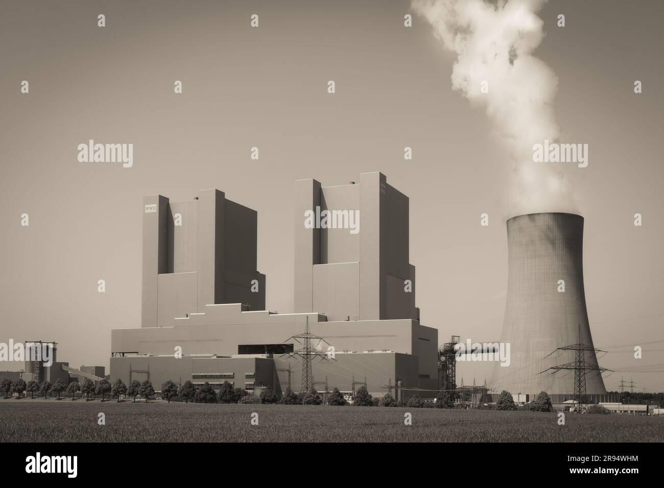 RWE Neurath power plant in Grevenbroich Stock Photo - Alamy