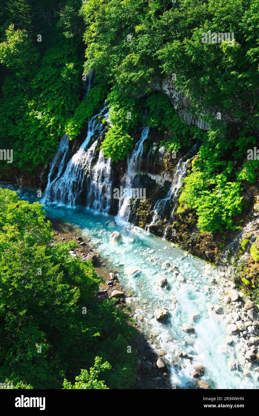 Shirahigenotaki waterfall hi-res stock photography and images - Alamy