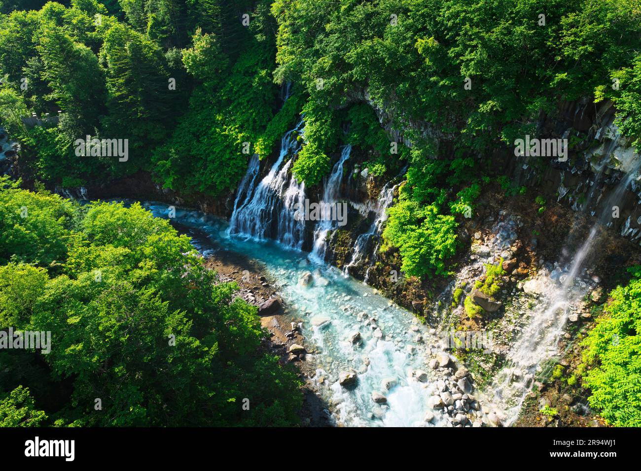 Shirahigenotaki waterfall hi-res stock photography and images - Alamy