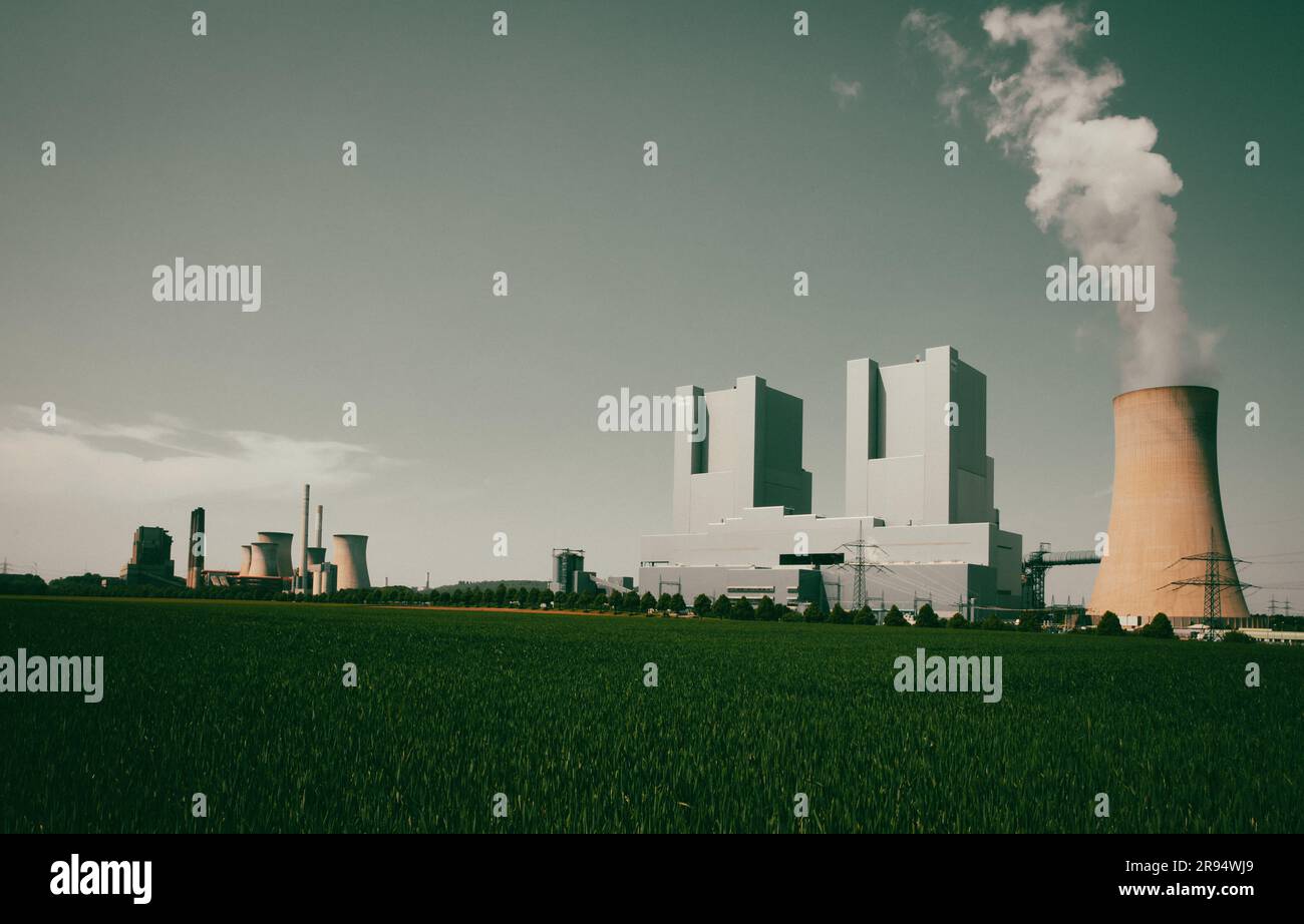 Rwe lignite fired power plant hi-res stock photography and images - Alamy