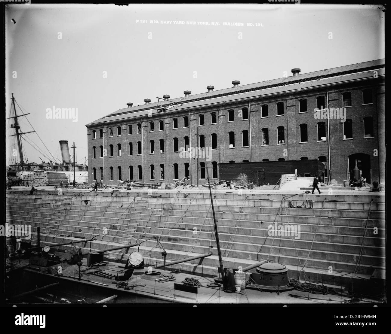 Building Number 131. Glass Plate Negatives of the Construction and ...