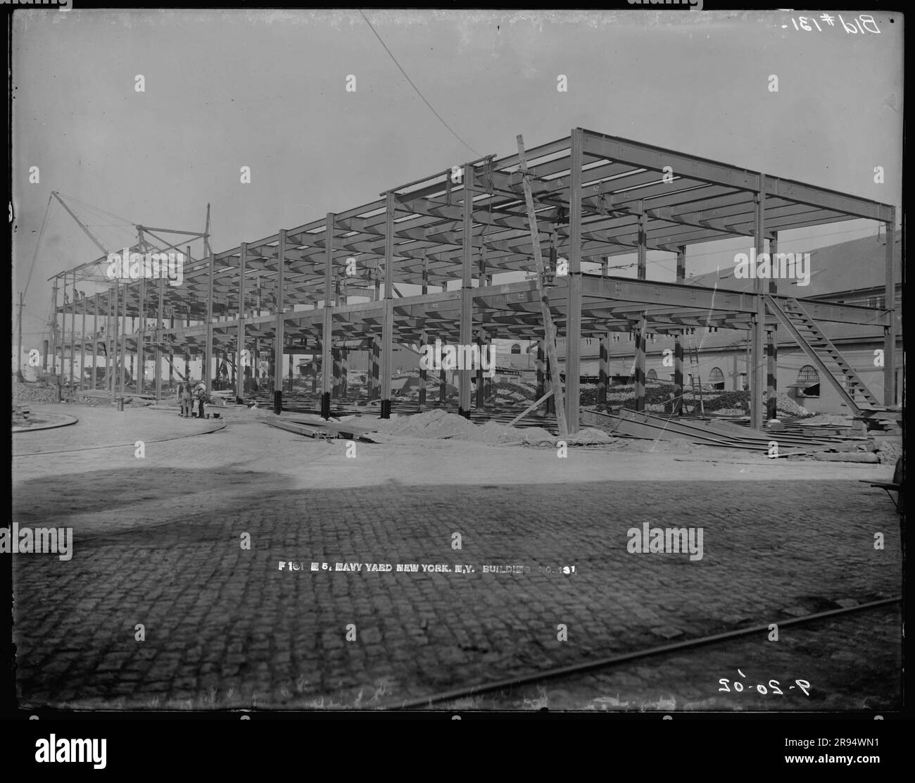 Building Number 131. Glass Plate Negatives of the Construction and ...