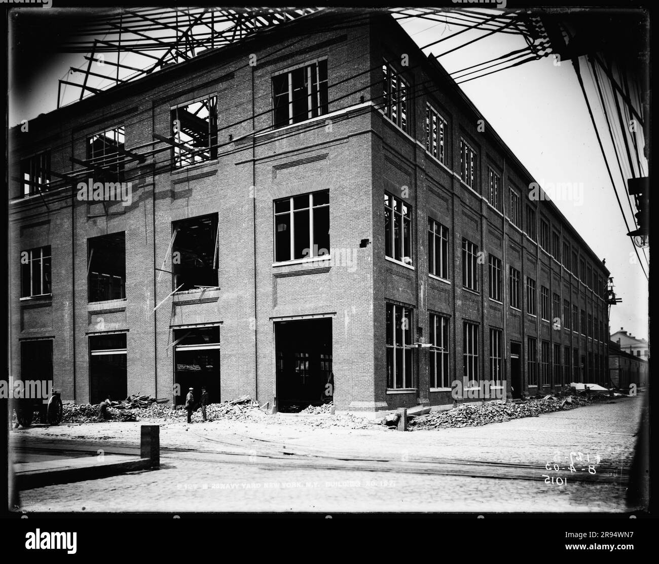 Building Number 131. Glass Plate Negatives of the Construction and ...
