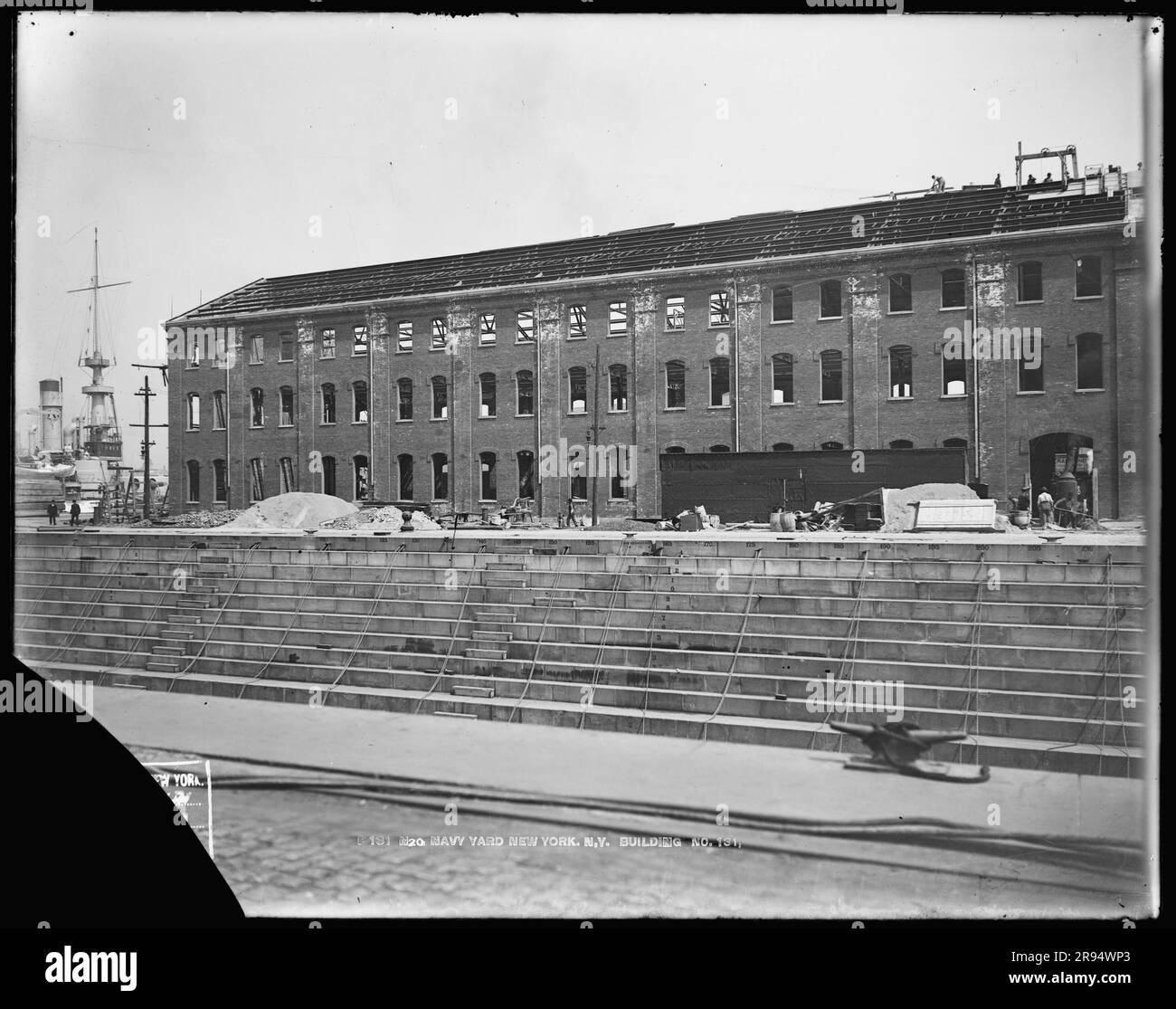Building Number 131. Glass Plate Negatives of the Construction and ...