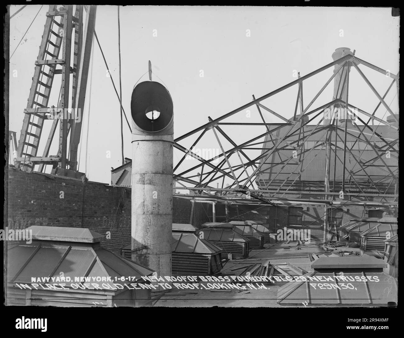 Roof truss plate hi-res stock photography and images - Alamy
