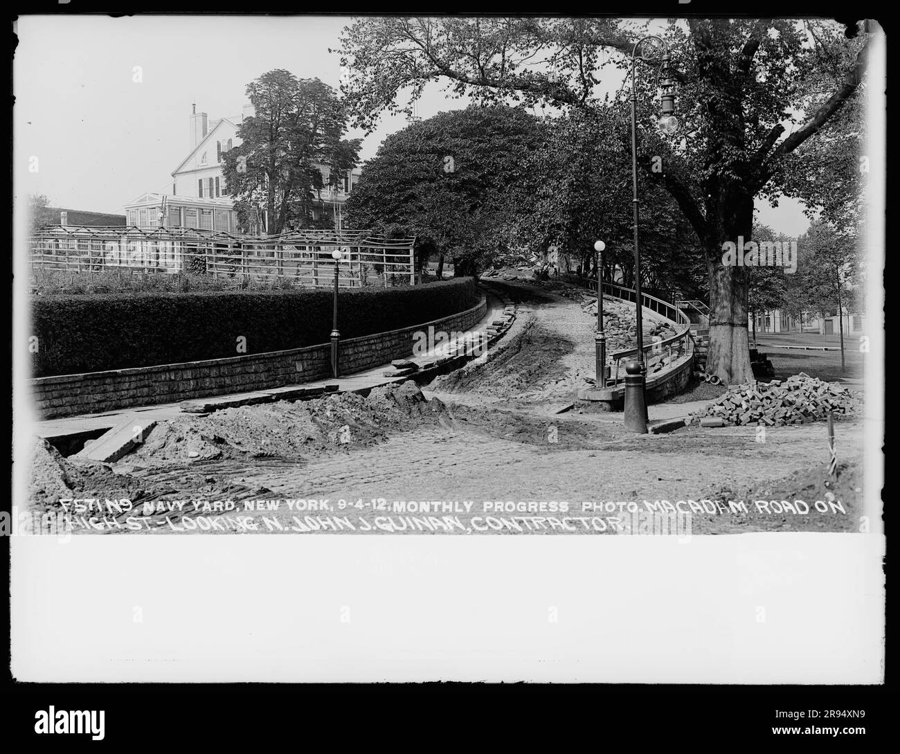 Macadam road Black and White Stock Photos & Images - Alamy