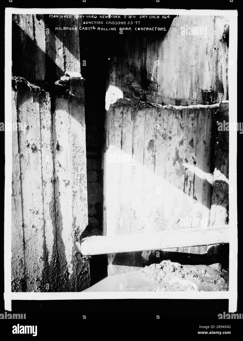 Dry Dock Number 4, Junction Caisson SS-TT, The Holbrook Cabot and ...