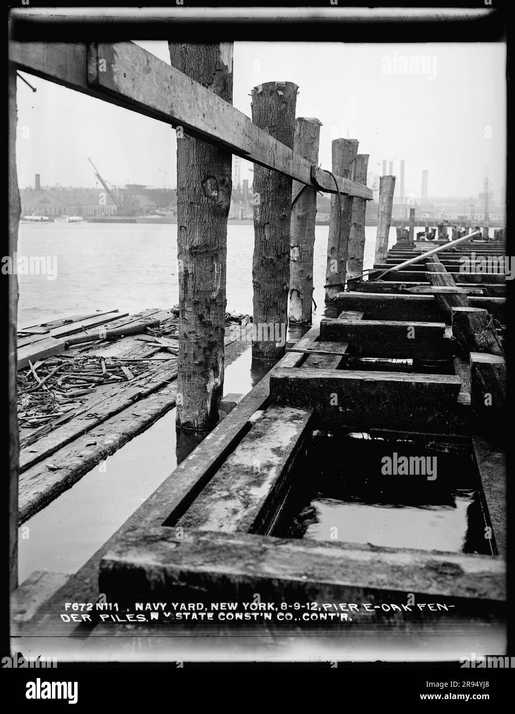 Fender piles hi-res stock photography and images - Alamy