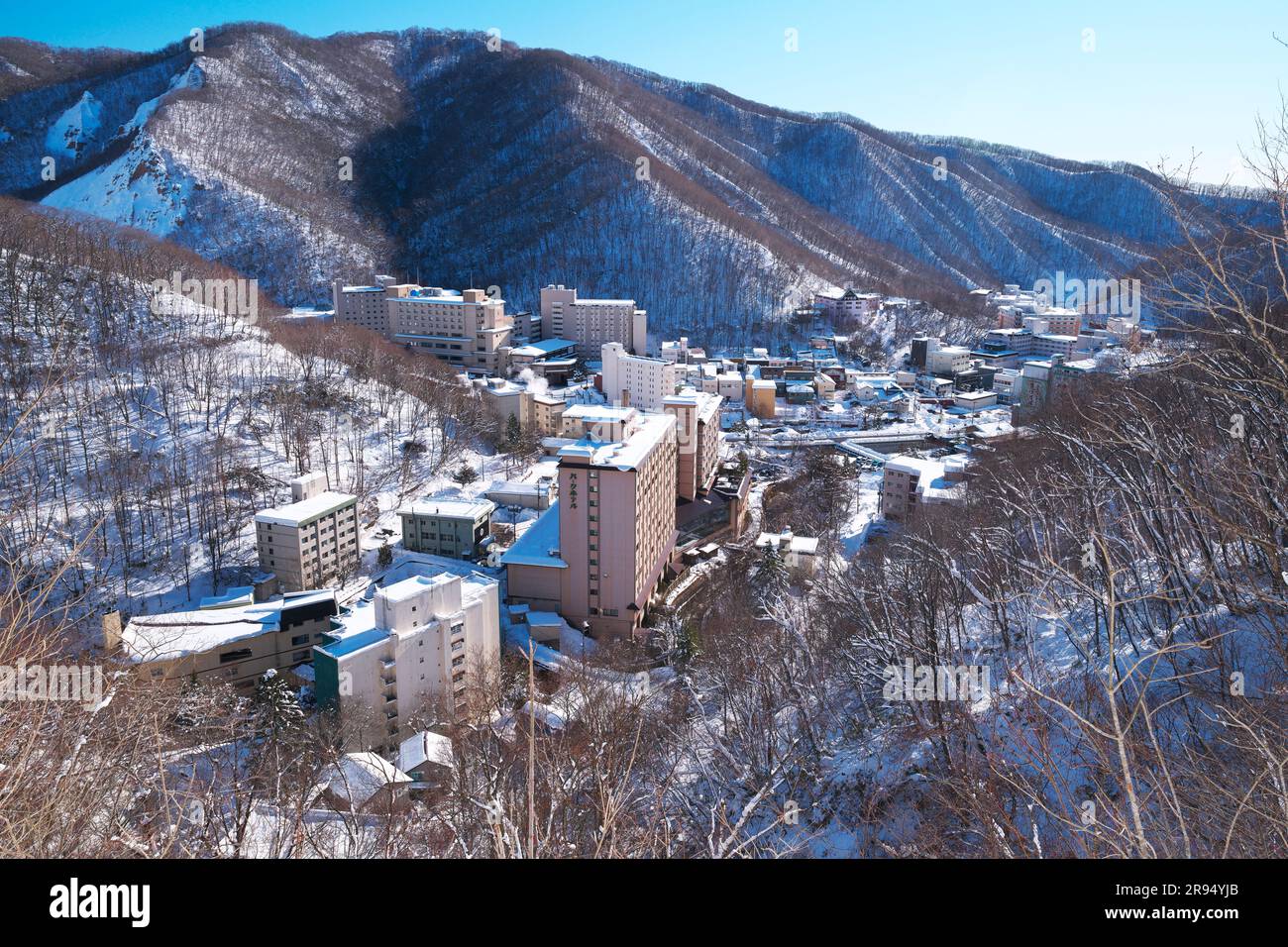 Noboribetsu onsen snow winter hi-res stock photography and images - Alamy