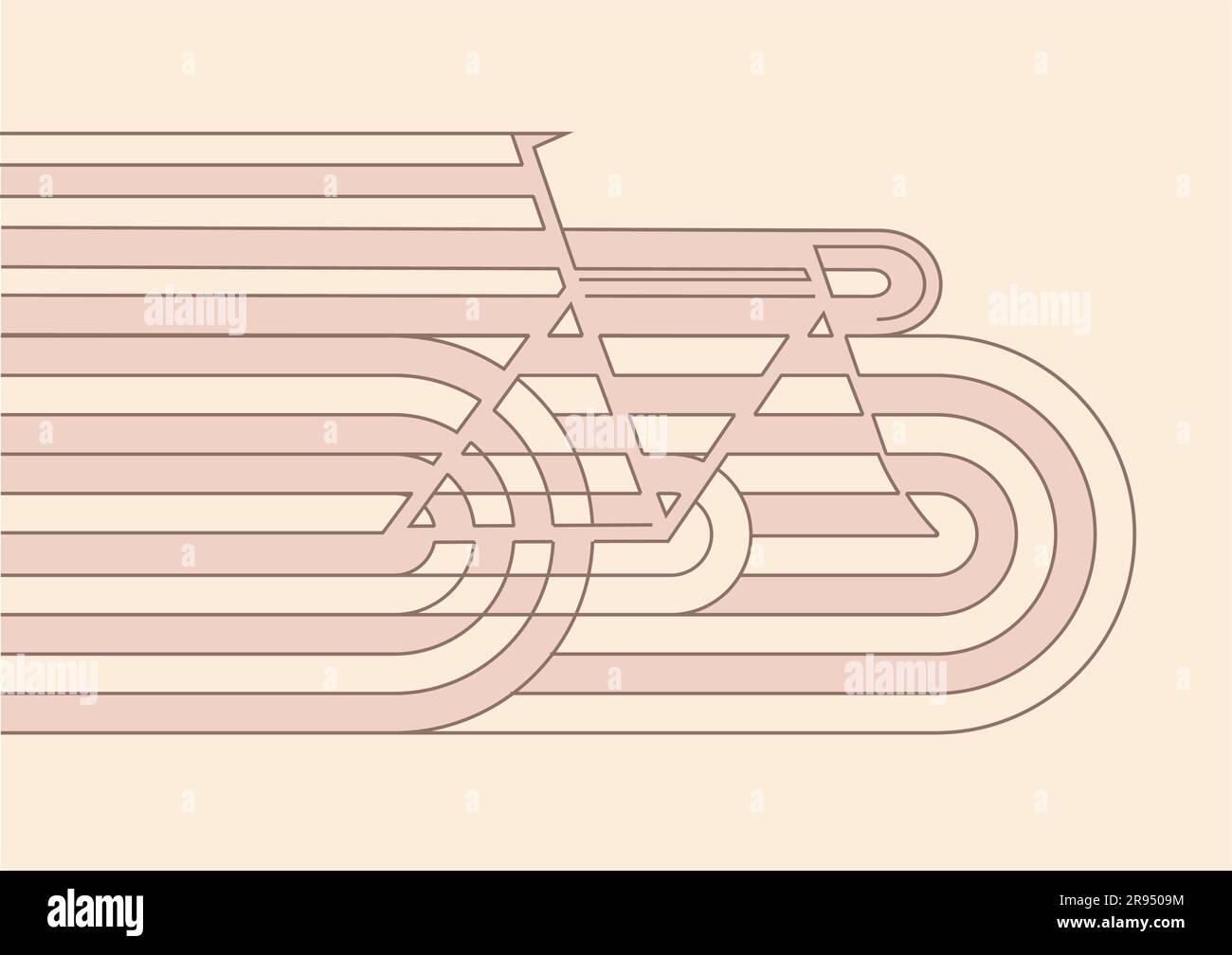 road bike contemporary abstract style cycling vector illustration Stock ...