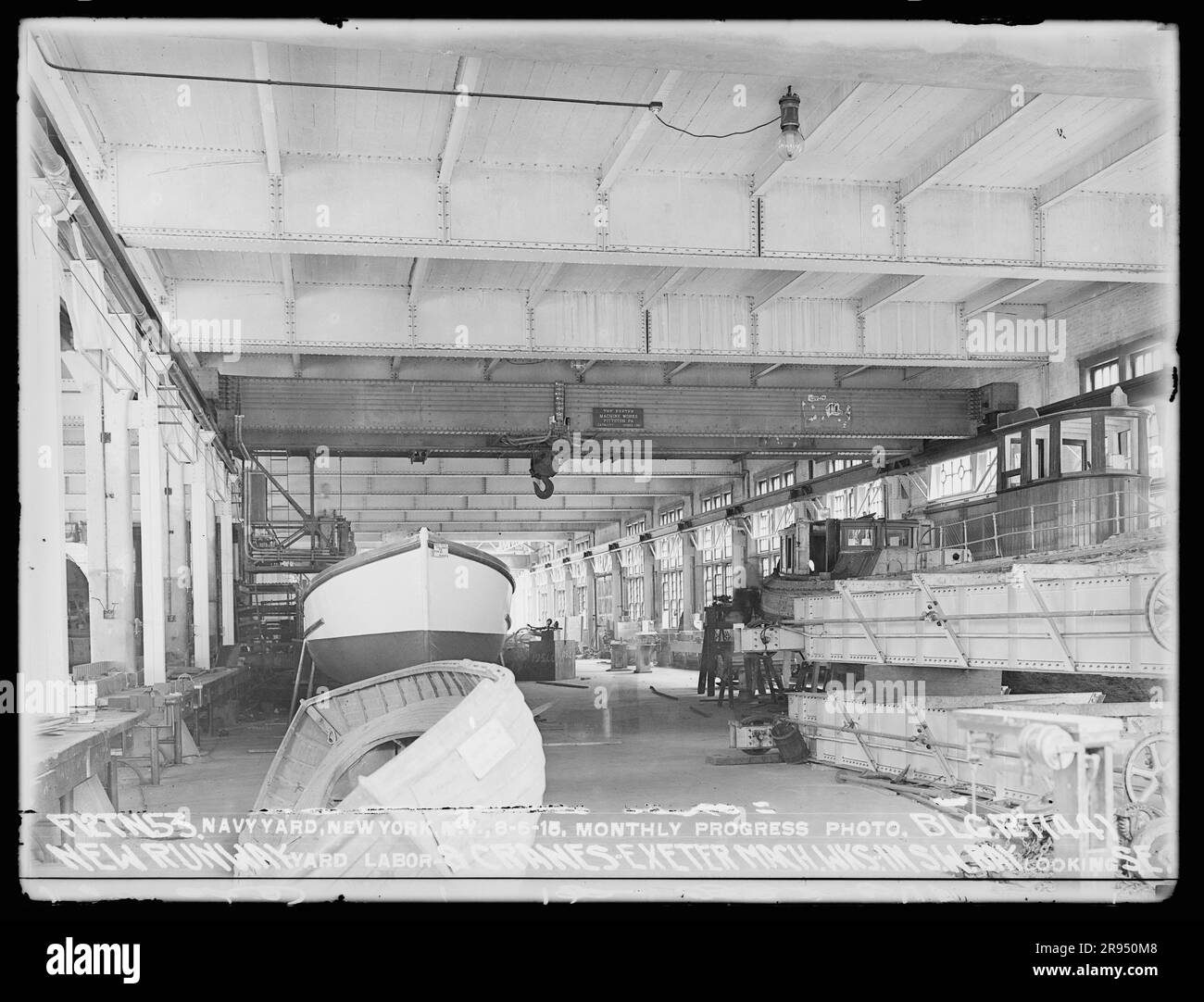 Monthly Progress Photo, Building 127 (44) New Runway, Yard Labor and ...