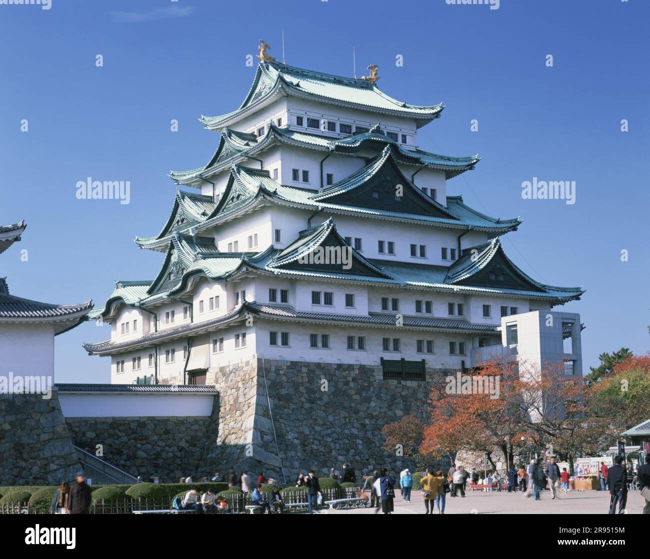 Nagoya Castle in Autumn Stock Photo - Alamy