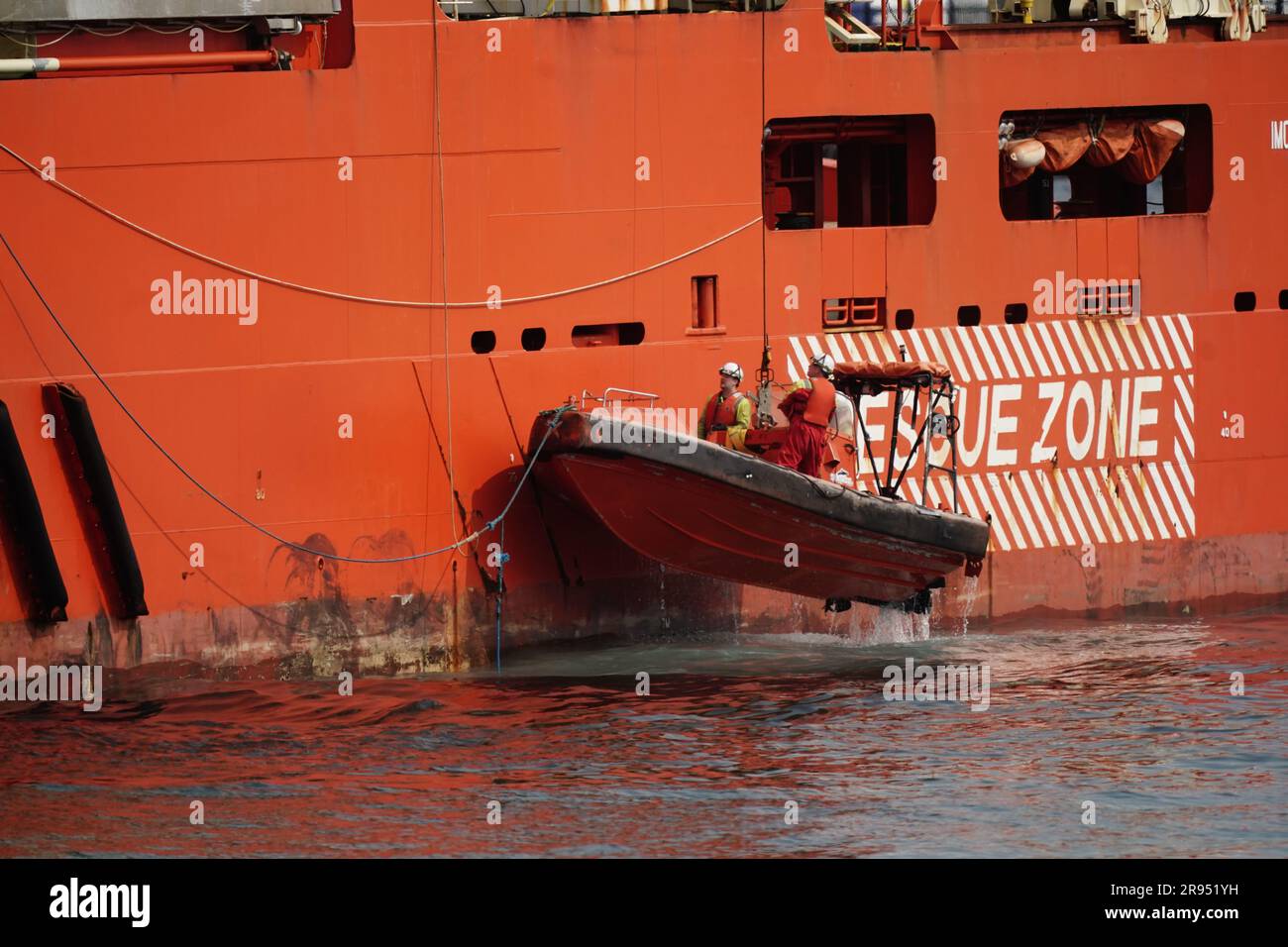 The Atlantic Merlin, which was used during the search operation of the ...