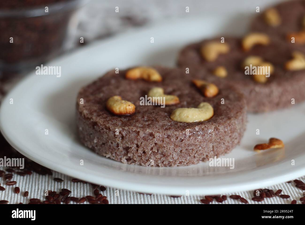 Poongar rice vattayappam. Steamed rice cake made with a fermented ...